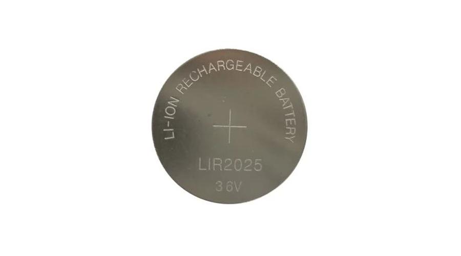 Li-Ion LIR2025 ML2025 30mAh 3.6V újratölthető akku / akkumulátor / elem ...
