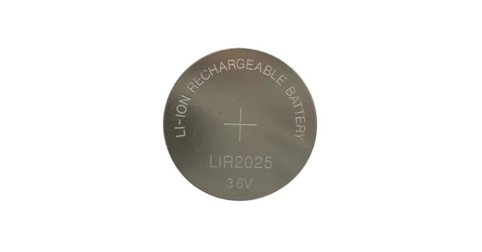 Li-Ion LIR2025 ML2025 30mAh 3.6V újratölthető akku / akkumulátor / elem ...