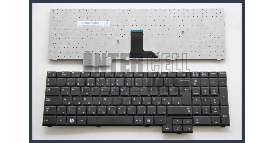 Samsung NP-RV510 fekete magyar (HU) laptop/notebook billentyűzet ...